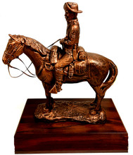Buffalo Soldier "old bill" military statues, buffalo soldier statues ...
