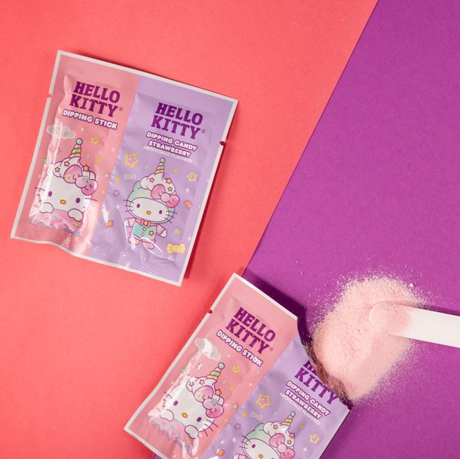 Hello Kitty Candy Powder with Dipping Stick