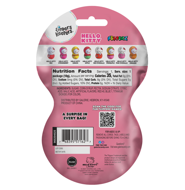 Finders Keepers Hello Kitty Flipperz with Gummies