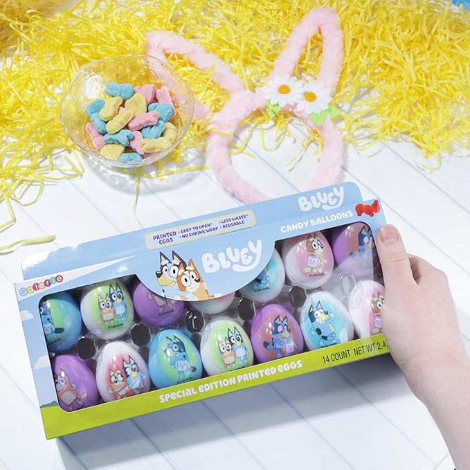 Bluey Easter Eggs in Box 14ct