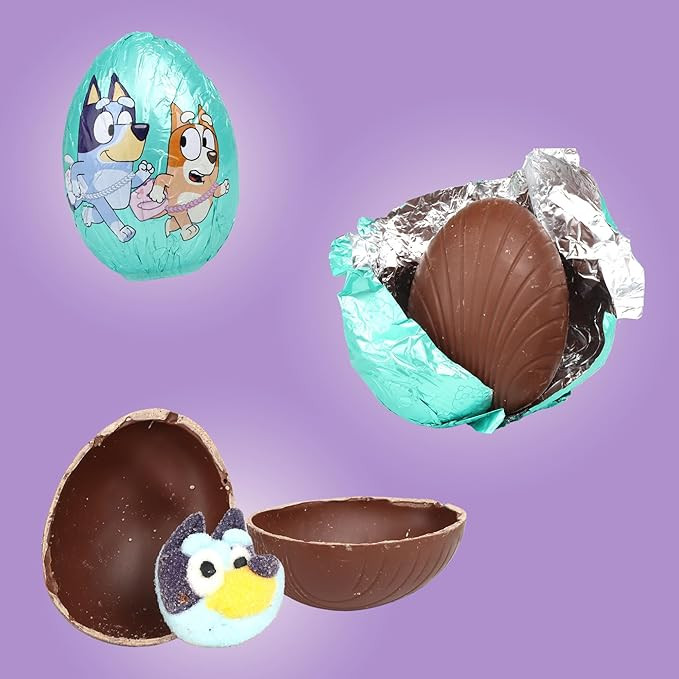 Bluey Chocolate Easter Egg w/Marshmallow