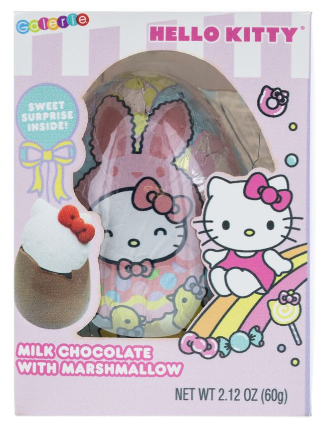 Hello Kitty Chocolate Egg With Marshmallow