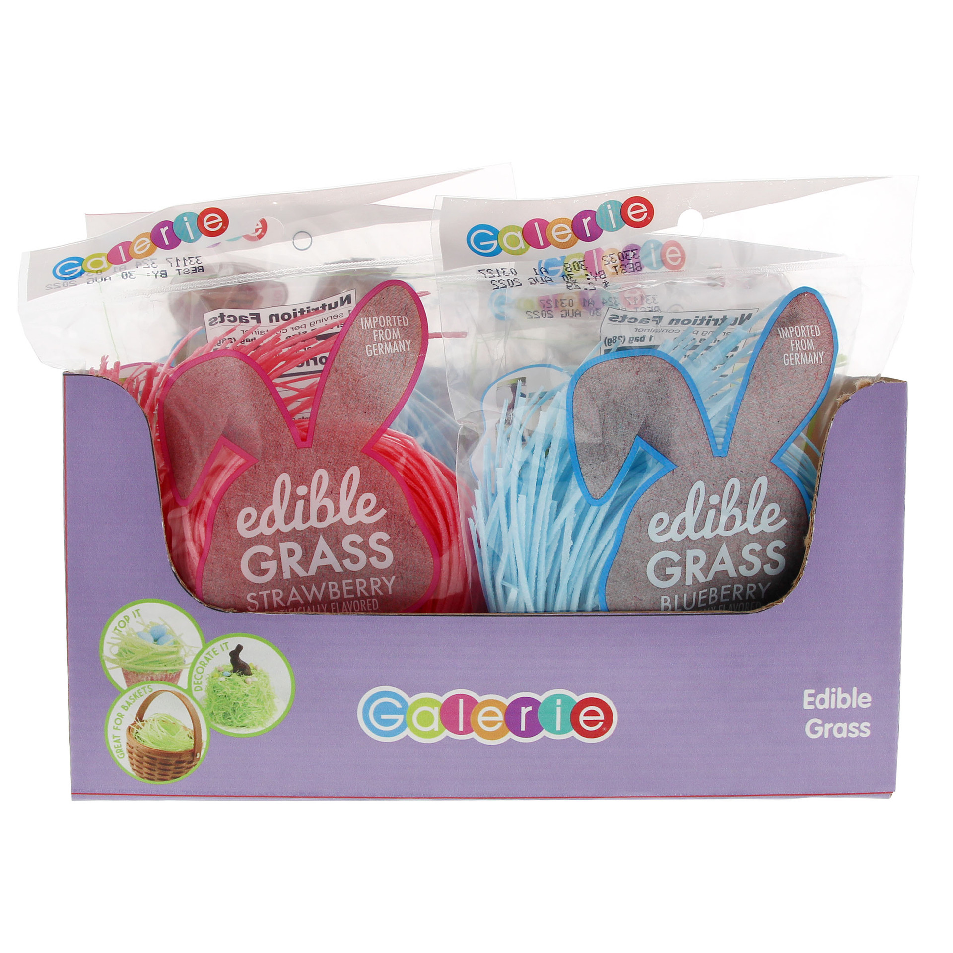 12 Pack of Galerie Edible Easter Grass