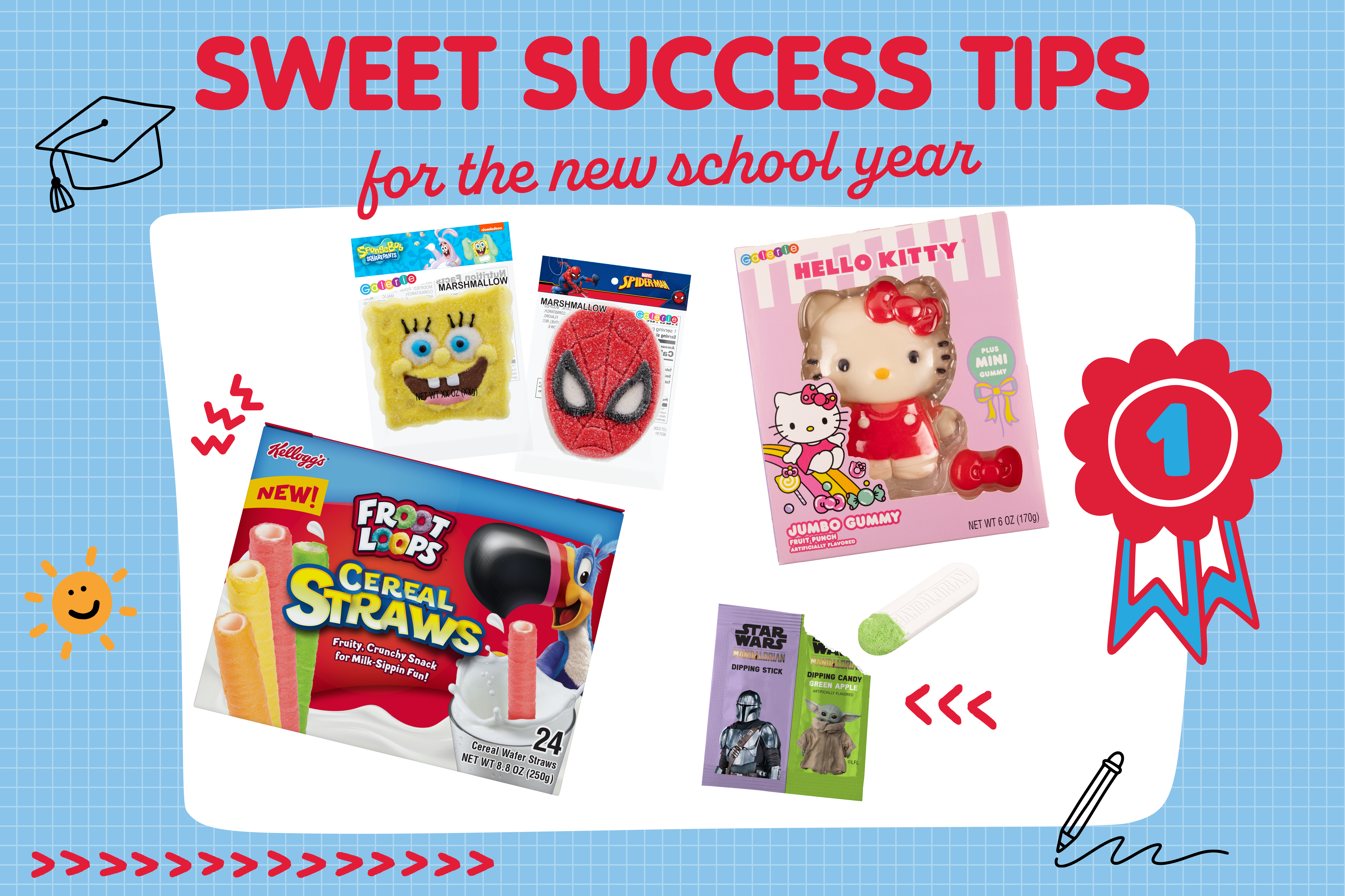 Sweet Success Tips For The New School Year - Galerie Candy and Gifts
