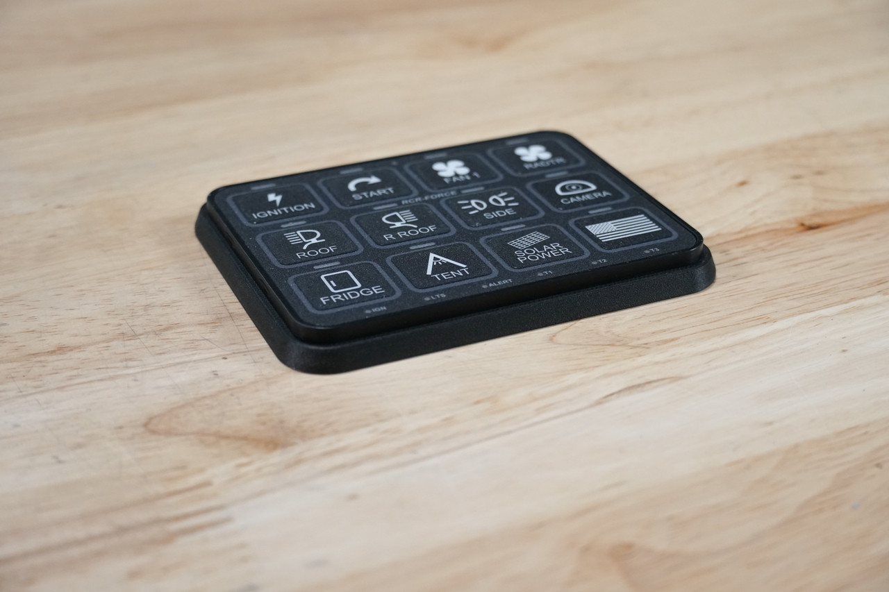 8-Switch Universal Bezel Mount