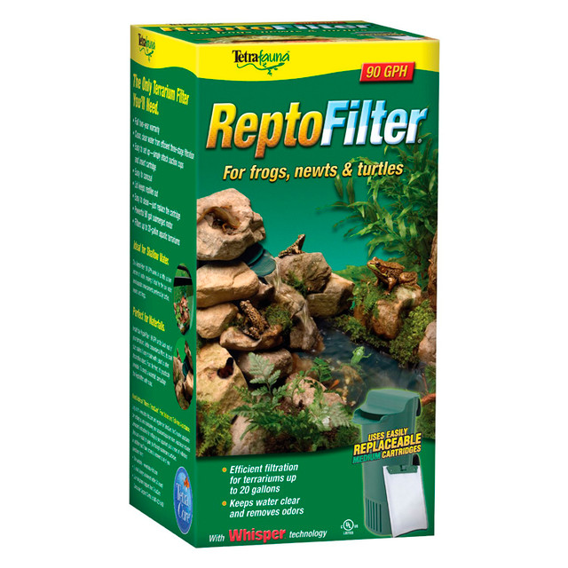 My Turtle Store: Tetrafauna Reptofilter 90 gph | Turtle Tank Filters