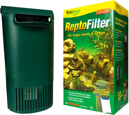 My Turtle Store: Tetrafauna Reptofilter 125 gph | Turtle Tank Filters