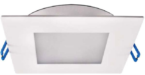 4" LED Square Retrofit Switchable Disk light