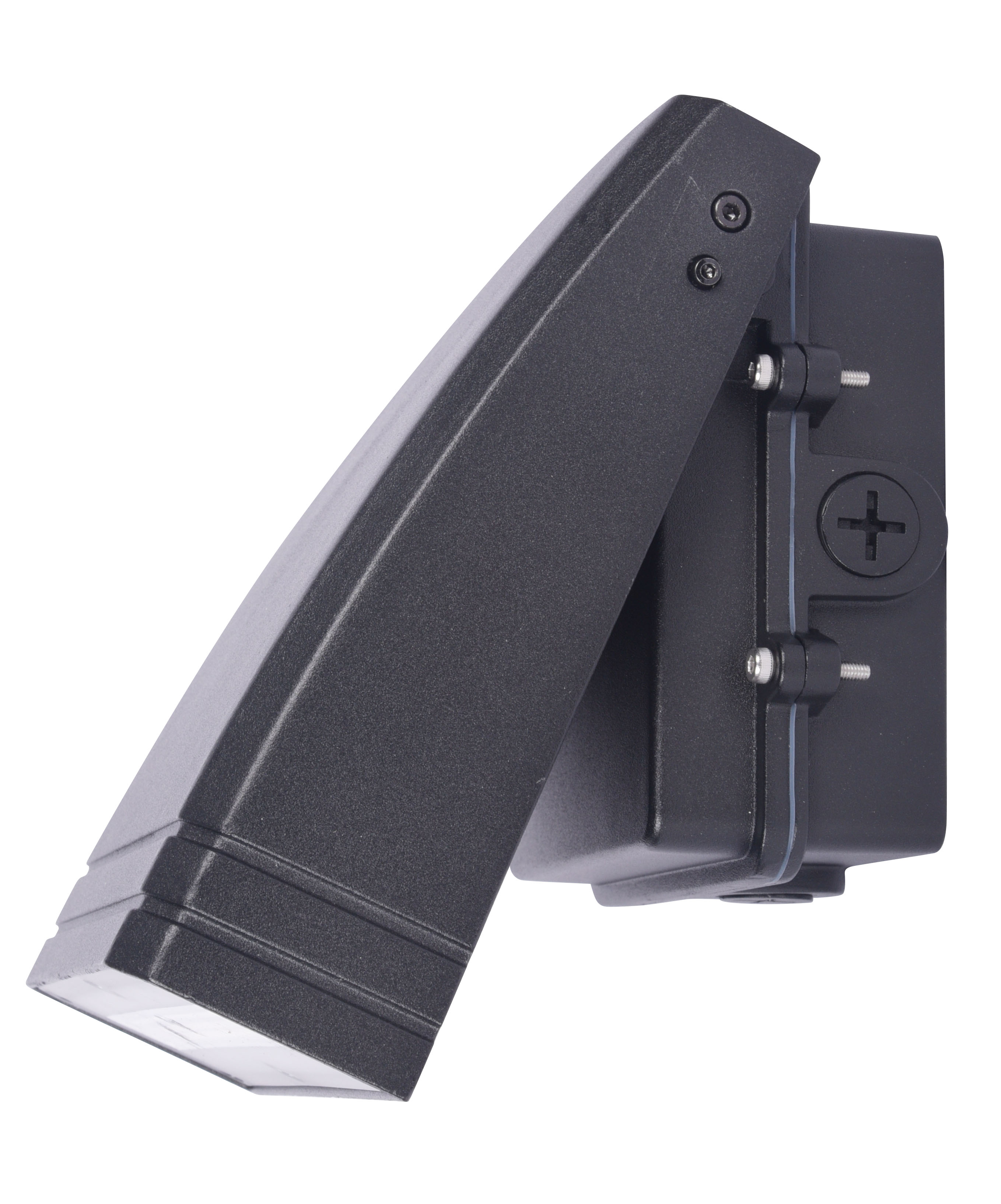 45W Black Adjustable Cutoff LED Wall Pack