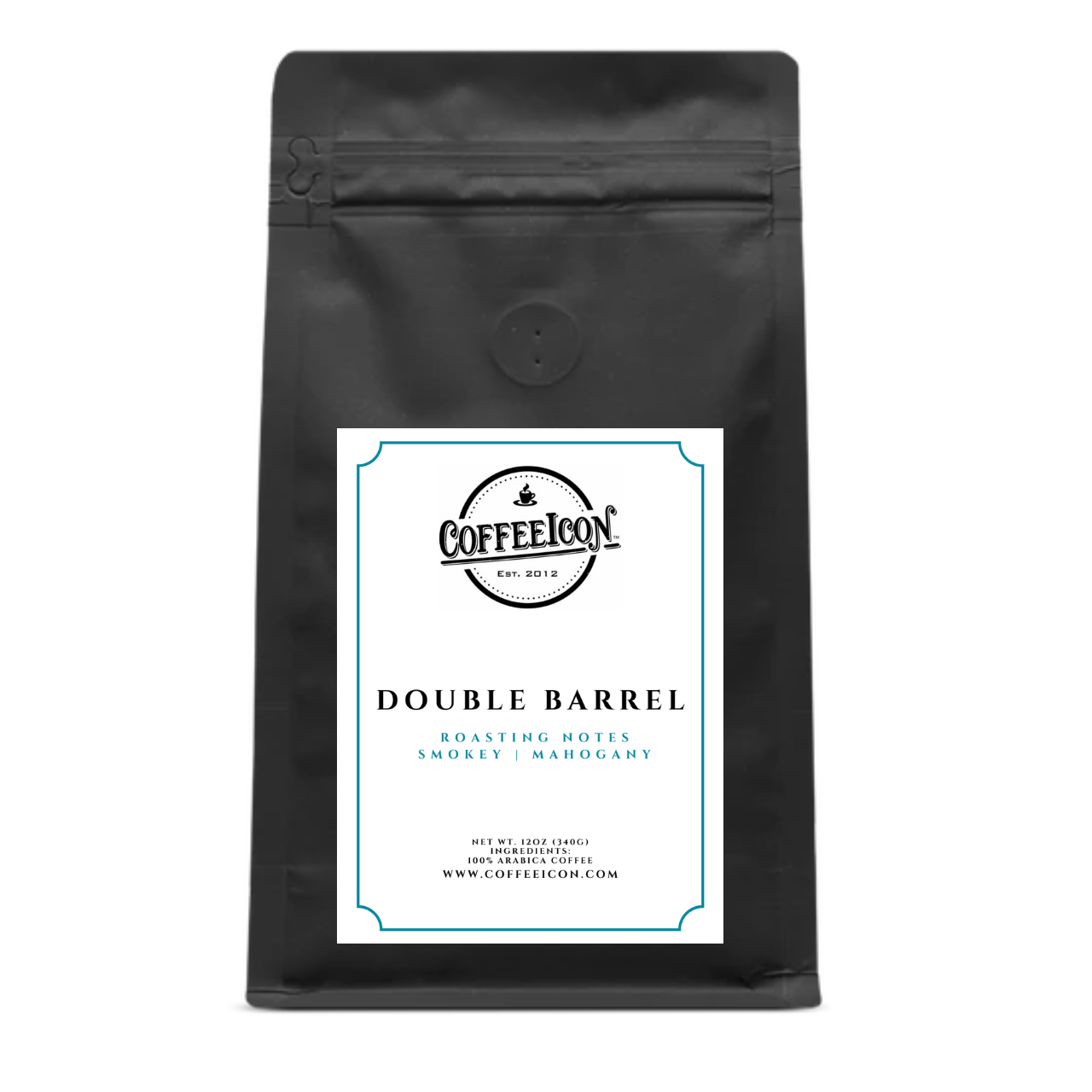 12oz- Double Barrel Blend - CoffeeIcon