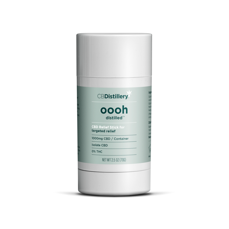 CBD Muscle Relief Stick | 1000mg Natural CBD | CBDistillery