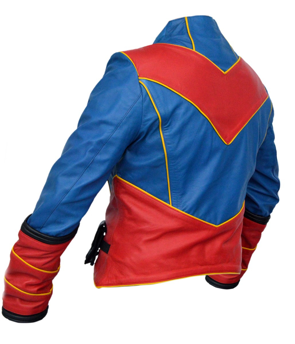 Henry Danger Captain Man Leather Jacket | Feather Skin