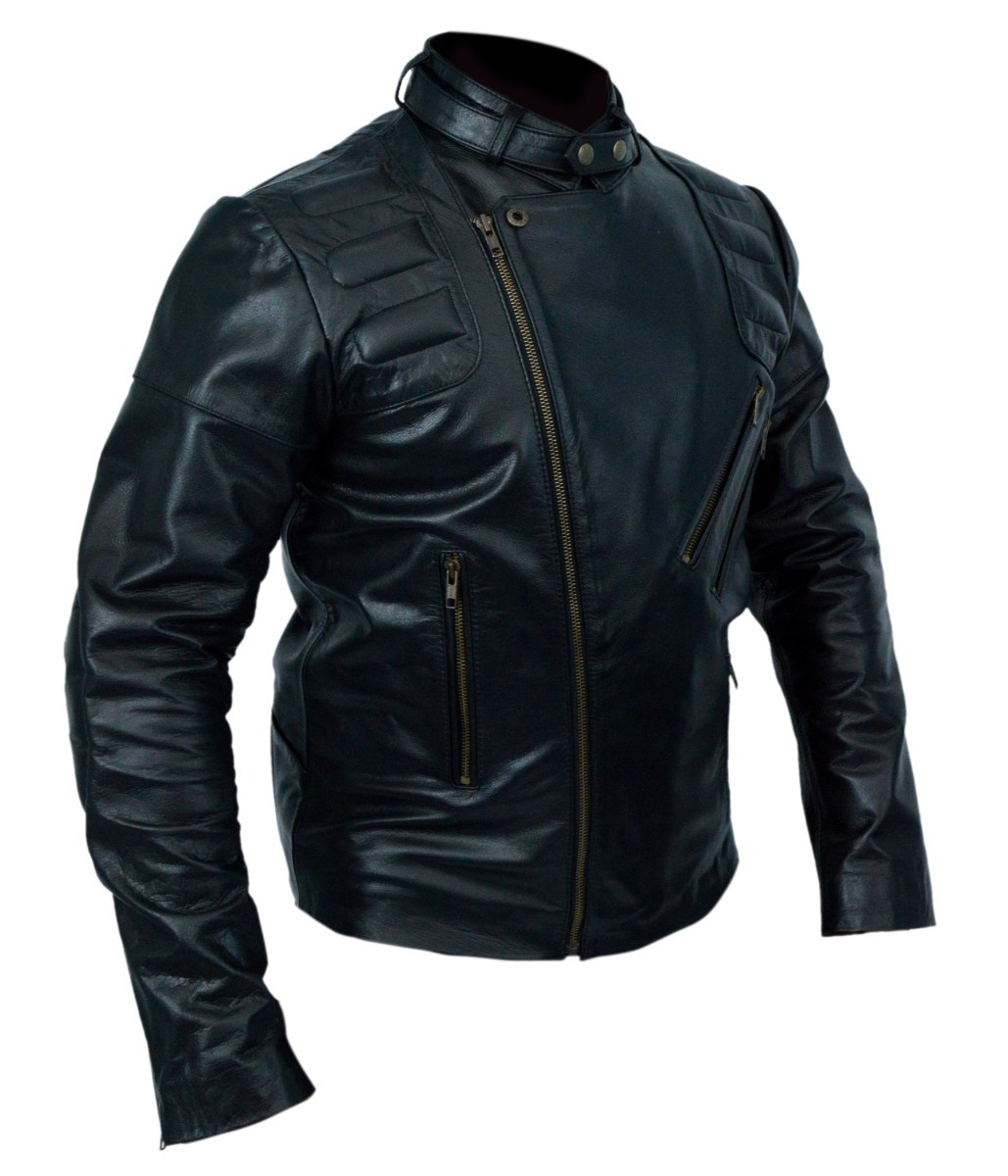 Rocky 3 Sylvester Stallone Motorbike Jacket | Feather Skin