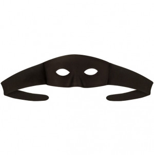 Black Highwayman Mask