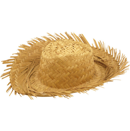 Adult Straw Beachcomber Hat | Feather Skin