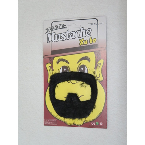 Black Goatee Mustache Xubo | Feather Skin