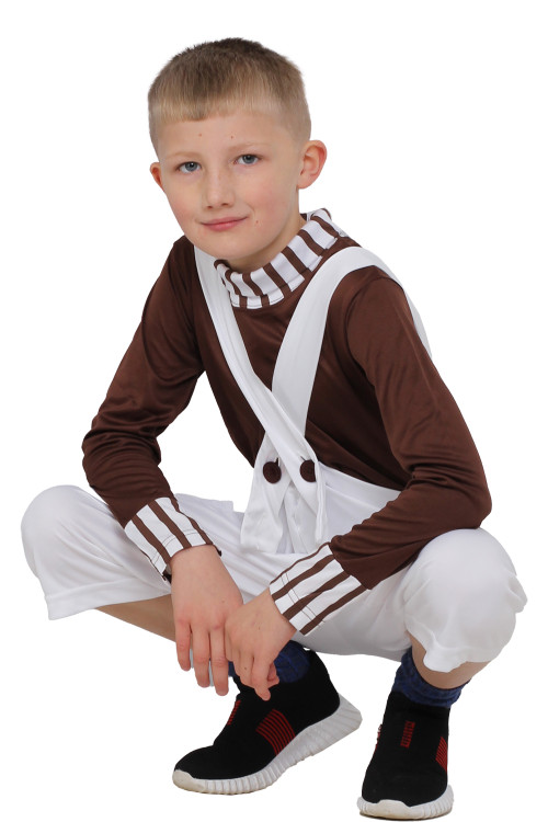 Children's Factory Worker Costume | Feather Skin