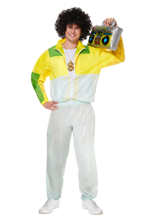 Adult Shell Suit Costume | Feather Skin