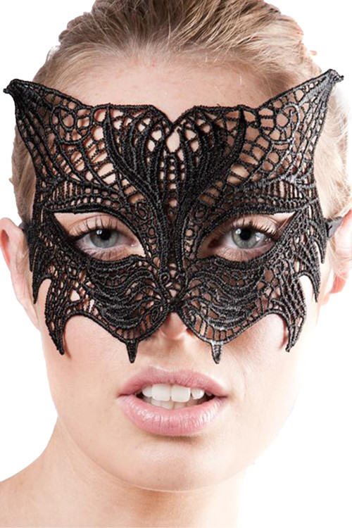 Cat Lace Mask | Feather Skin