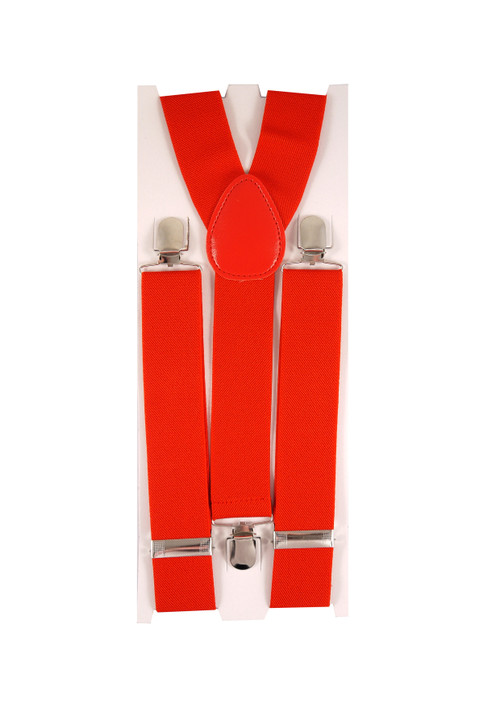 Red Braces | Feather Skin