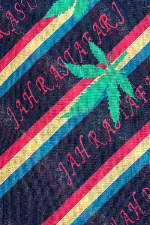 Jamaica Jah Rastafari Bandana | Feather Skin