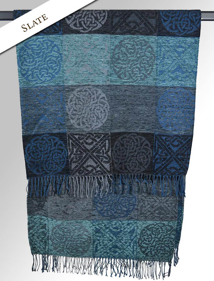 Celtic Knot Throw, Wool Throws, Sofa Throw Over, Irish Throws