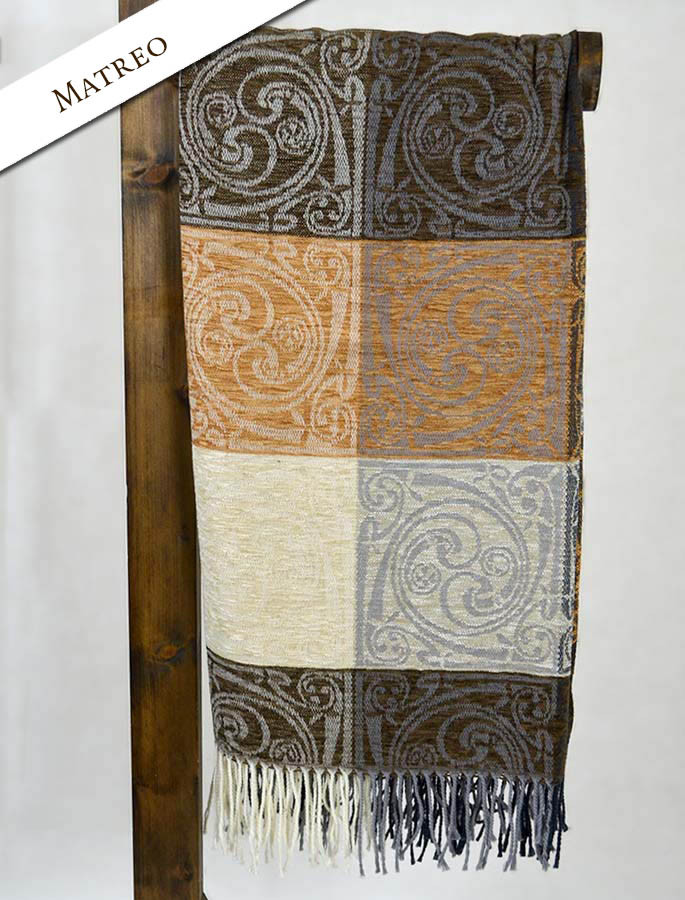 Celtic Knot Throw, Wool Throws, Sofa Throw Over, Irish Throws