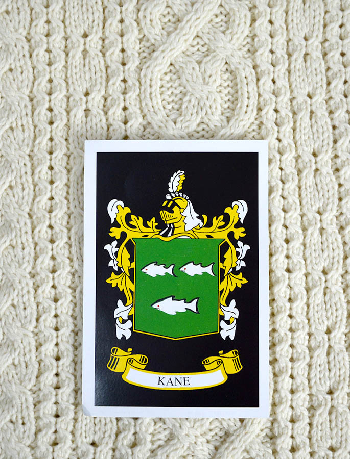 Kane Clan Throw, Wool Throw, Irish Throw, Throw Over, Sofa Throw