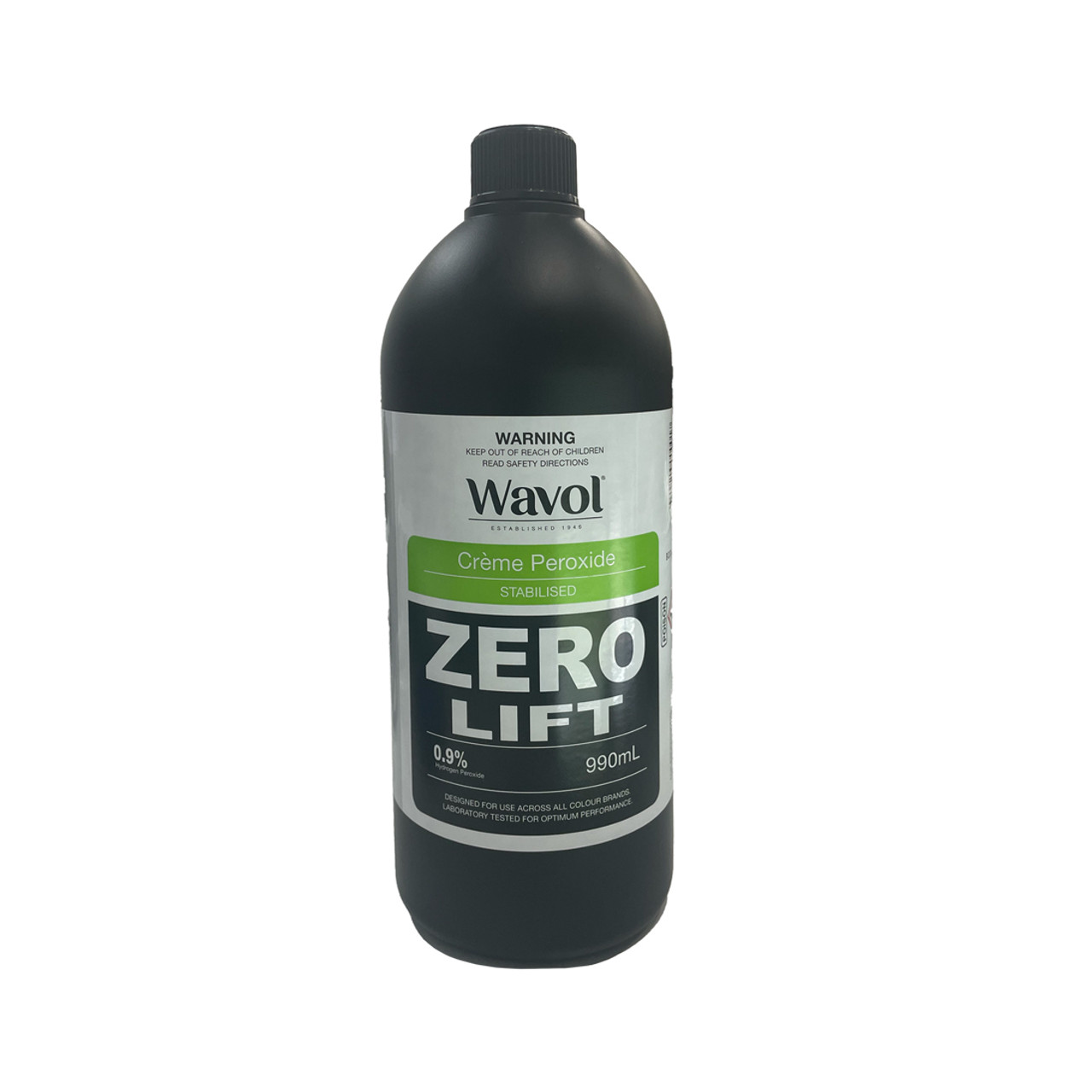 Wavol Creme Peroxide Zero Lift 0 9 990ml Complete Hair And Beauty