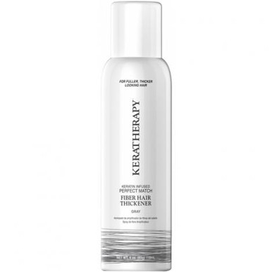 Keratherapy Fiber Hair Thickener Spray - Gray 118ml, keratherapy, fiber ...