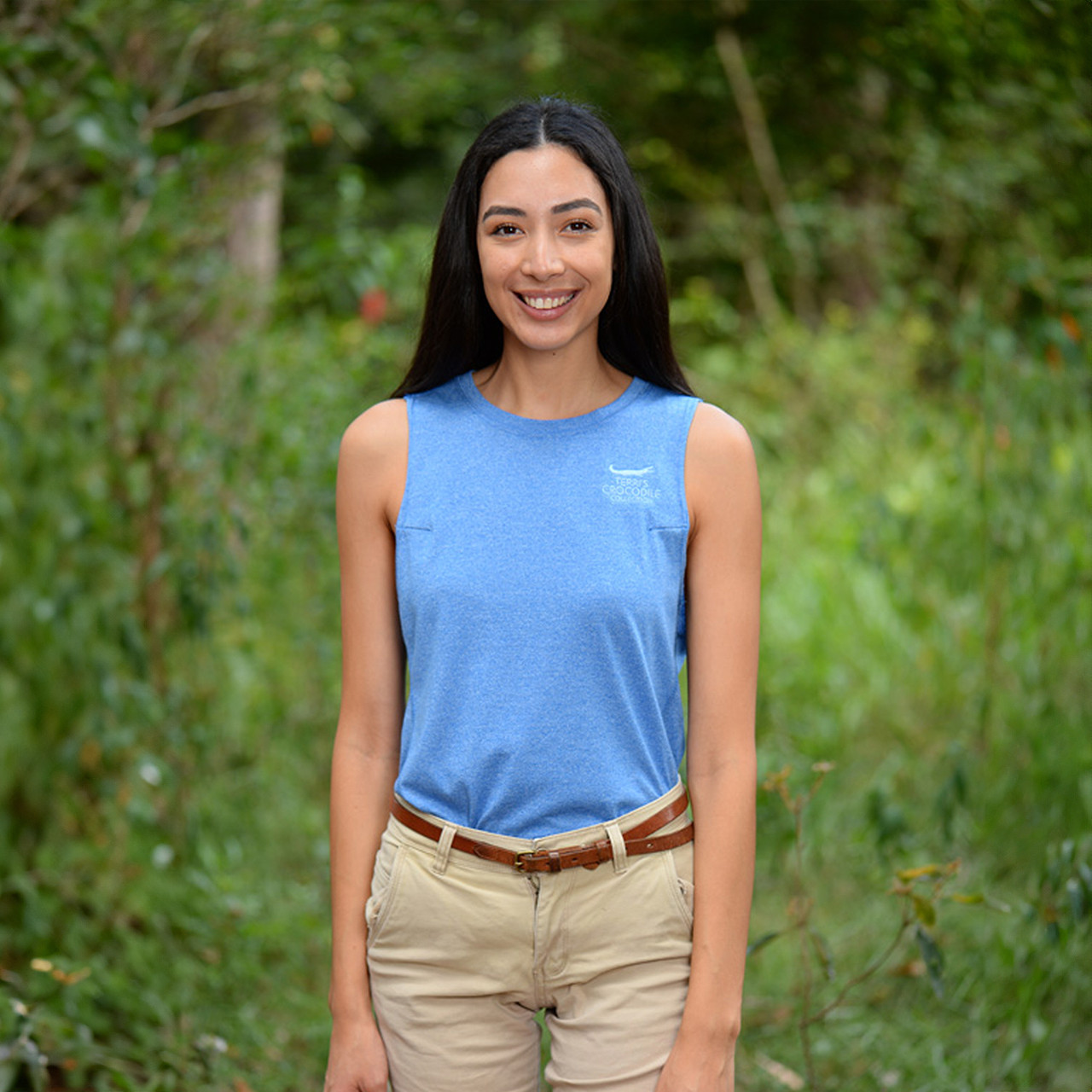 Terri Irwin's Crocodile Collection Singlet - Ladies