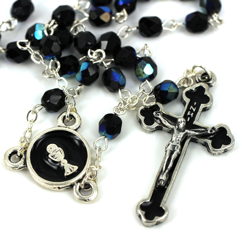 First Holy Communion Boy's Rosary Gift Set