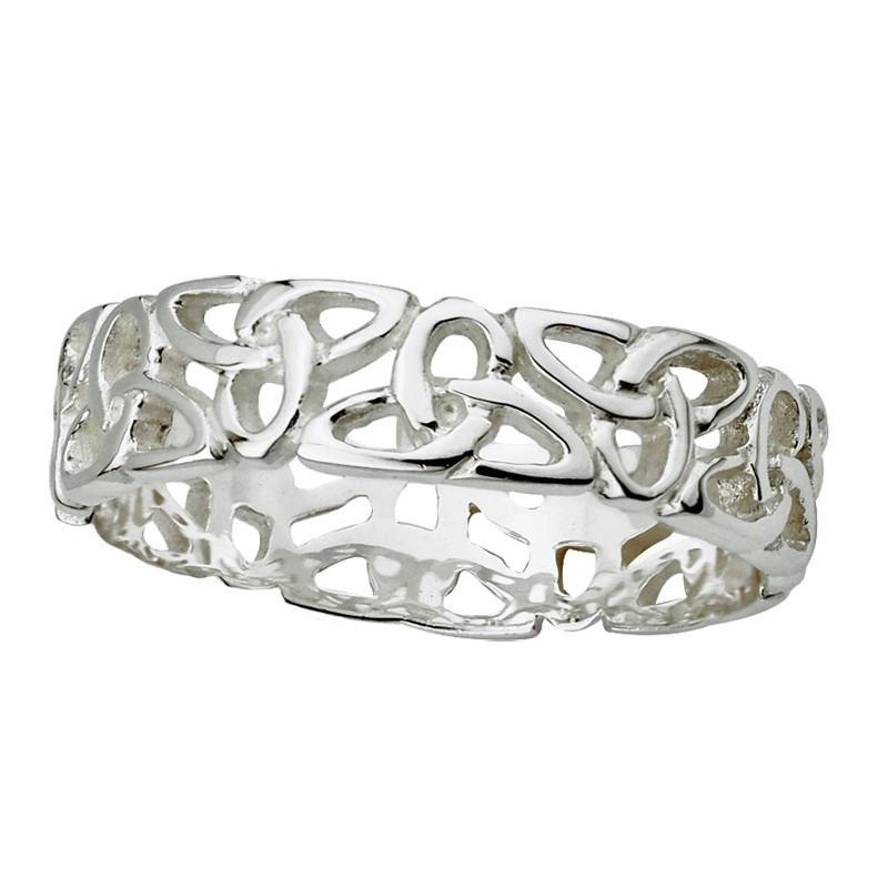 Sterling Silver Trinity Ring