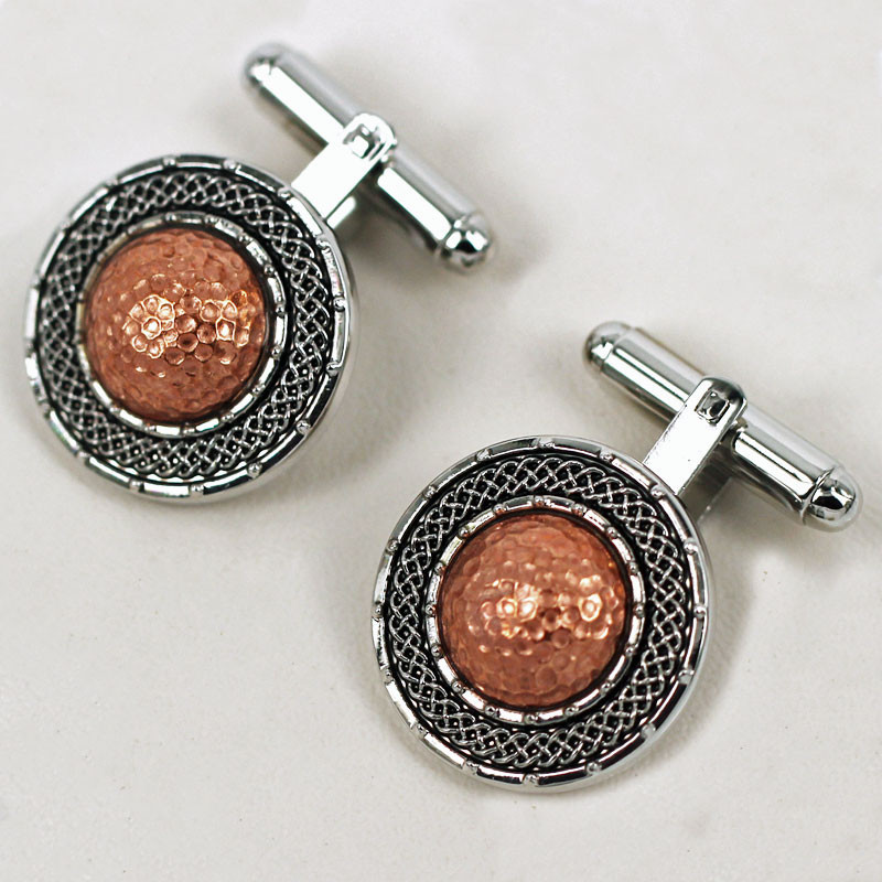 Dome Celtic Cuff LInks