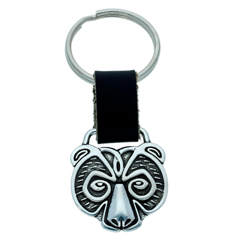 Viking Bear Key Ring