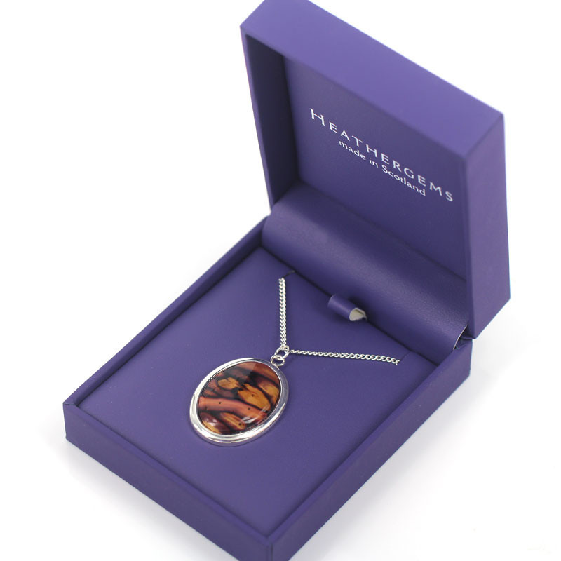 Heathergem Oval Pendant