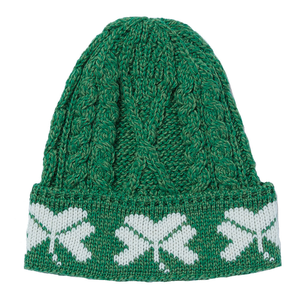 Shamrock Hat Kiwi/White