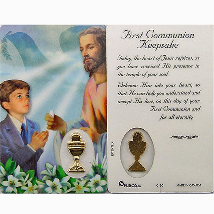 First Holy Communion Prayer Card Prayer For A Child's First Communion