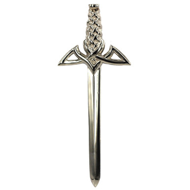 Polished Sword Kilt Pin