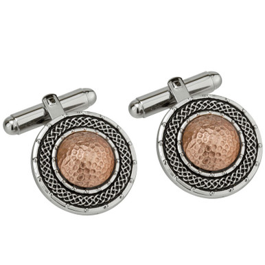 Dome Celtic Cuff LInks