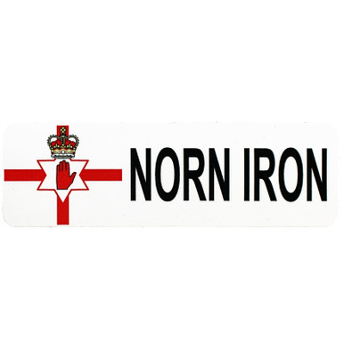 Norn Iron Car Sticker