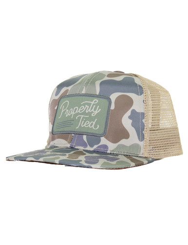 Properly Tied *VINTAGE CAMO* Boys Sportsman Trucker Hat Properly Tied *VINTAGE CAMO* Boys Sportsman Trucker Hat