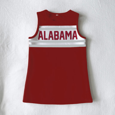 Scarlet & Gold *ALABAMA* Cheer Dress