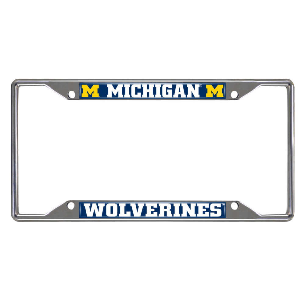 Michigan Wolverines License Plate Frame