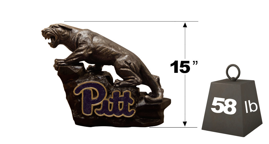 Arkansas Razorbacks Mascot Garden Statue