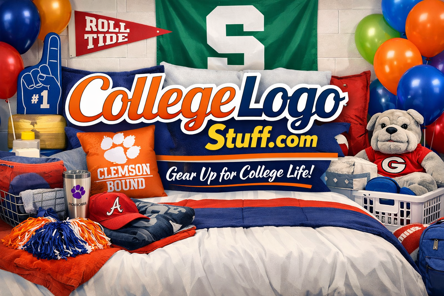 College Logo Stuff | College Logo Products | College Logo Gear