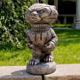 Wisconsin Badgers Mascot Garden Statue