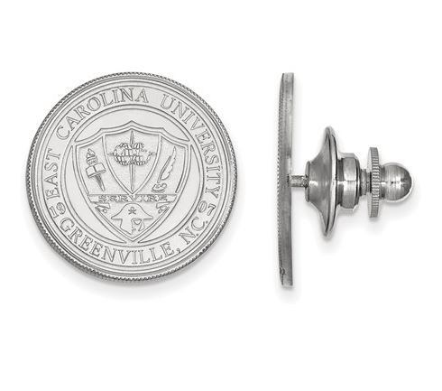 West Virginia Crest Sterling Silver Lapel Pin
