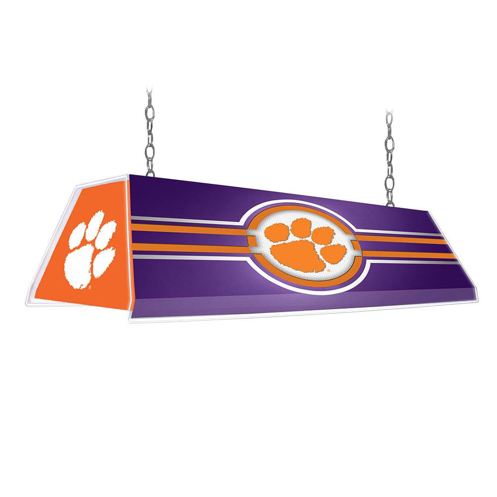 Clemson Tigers: Edge Glow Pool Table Light - Purple
