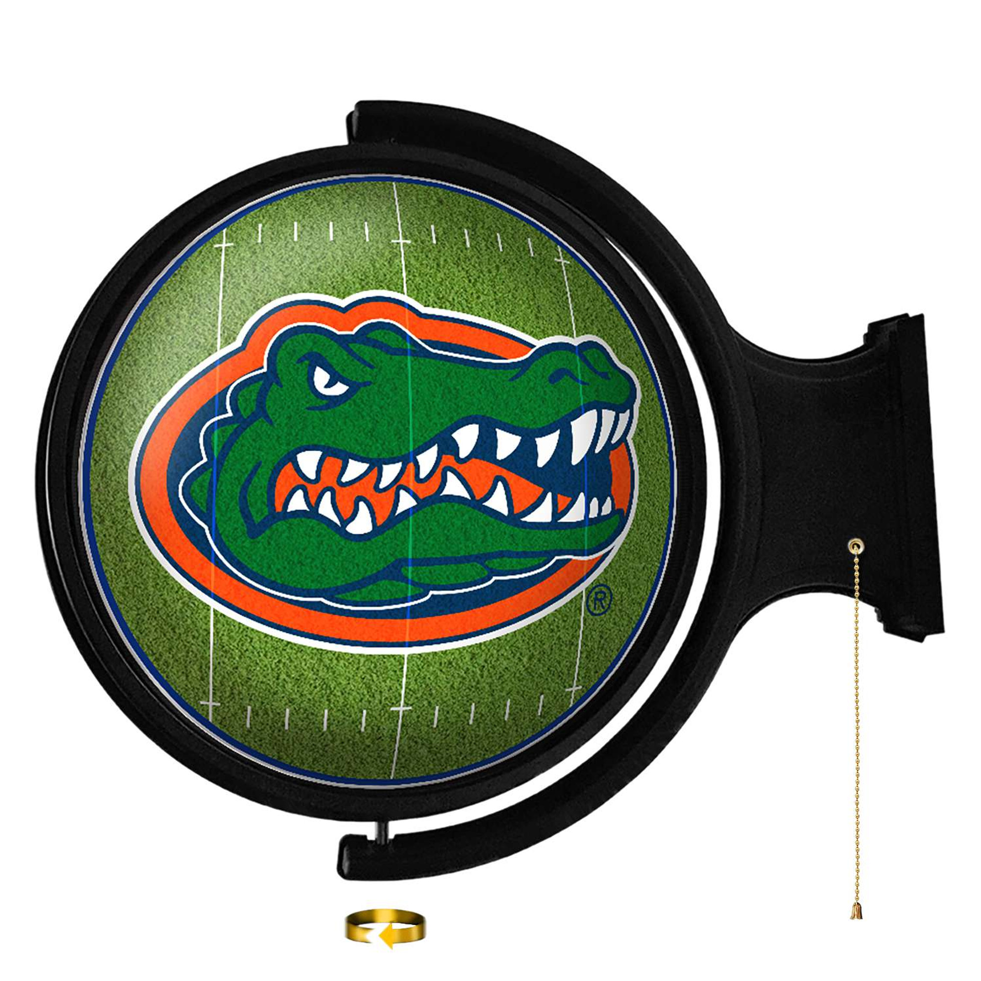 Florida Gators On The 50 Rotating Lighted Wall Sign